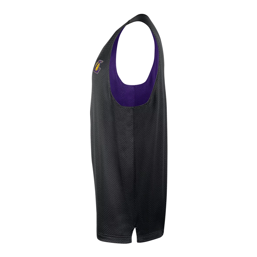 Nike - Nike Los Angeles Lakers Courtside NBA Mesh Reversible Practice ...