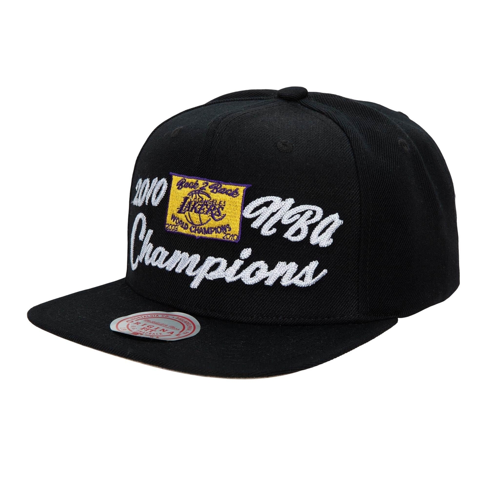 Mitchell & Ness - NBA 10 CHAMPS SNAPBACK HWC LOS ANGELES LAKERS 'BLACK' - NBA