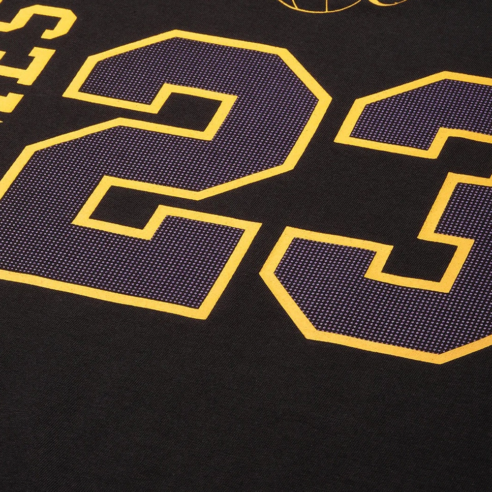 NBA - Nba: Lebron James Classic T-Shirt-Black - NBA
