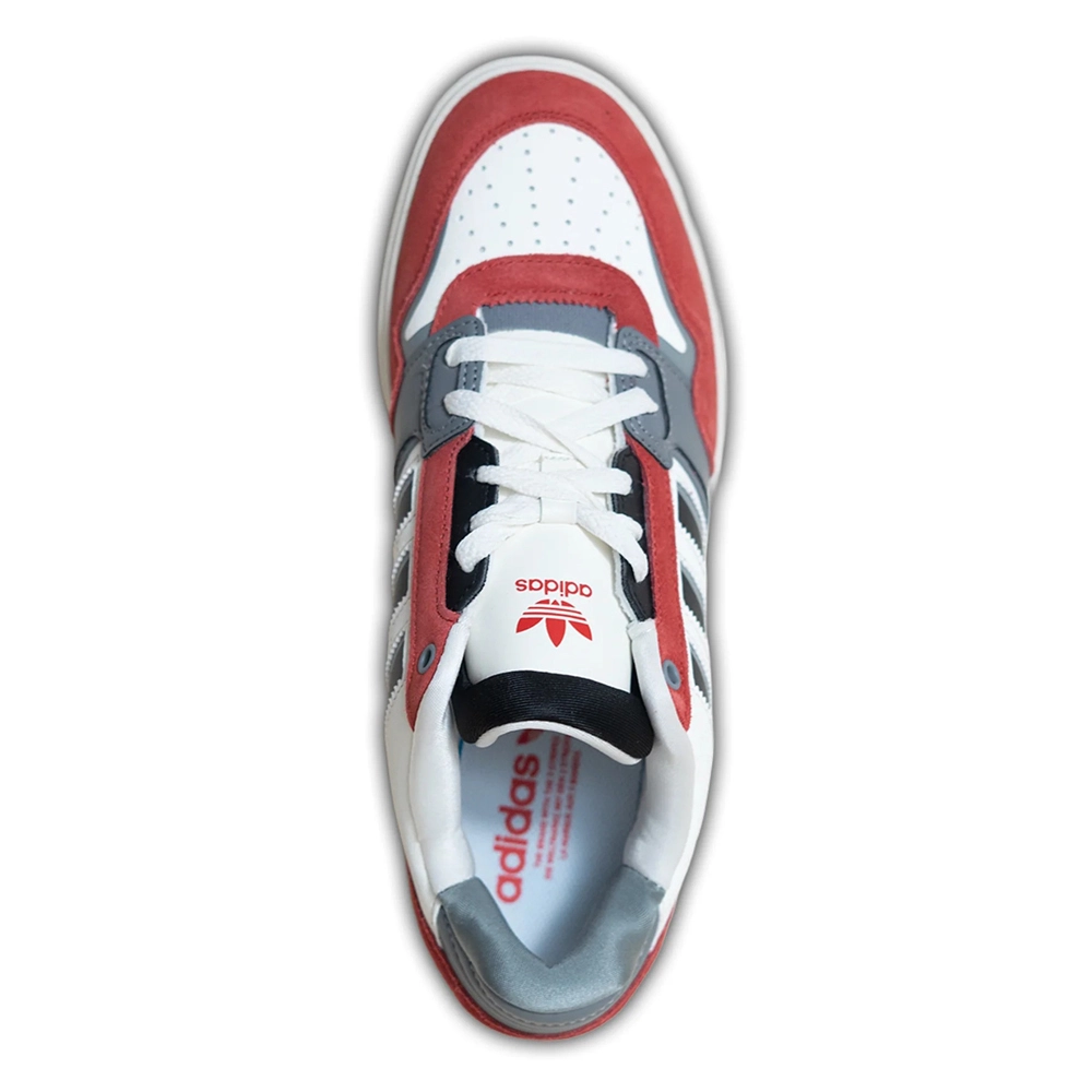 Adidas - Adidas Drop Step Low 2.0 Shoe 'WHITE/GRETHR/COLRED' - NBA