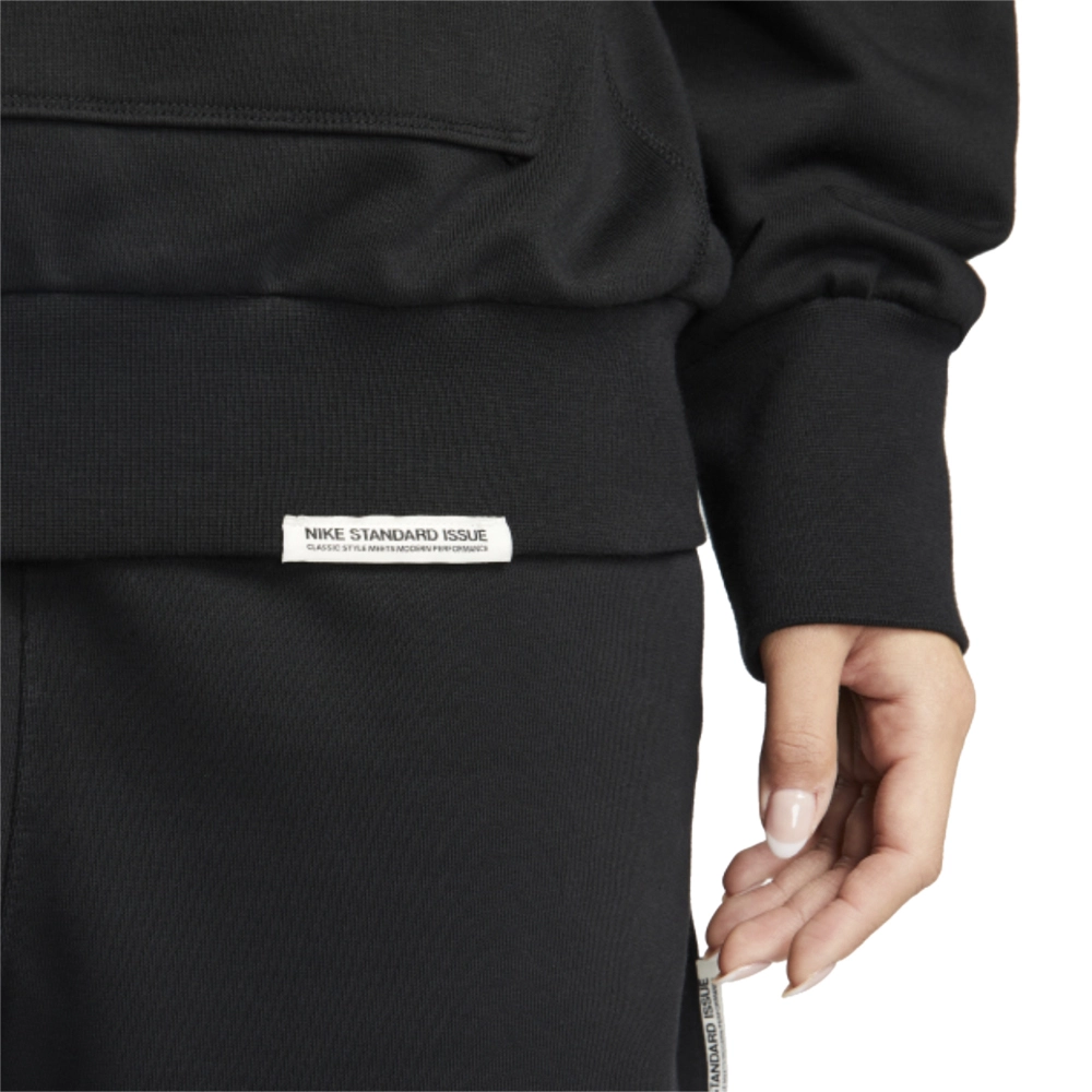 Nike - Nike Dri-FIT Standard Issue Pullover Basketball Hoodie 'Black' - NBA