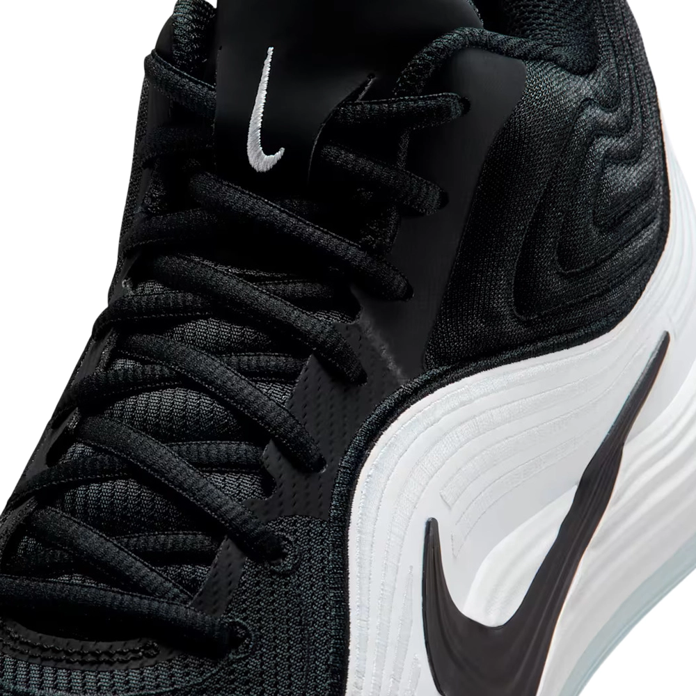 Nike - Nike Men's Precision 8 MID Basketball Shoes - 'Black/White/Ice ...