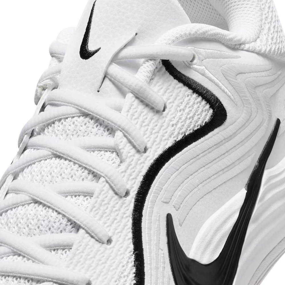 Nike - Nike Men's Precision 8 Low Basketball Shoes - 'White' - NBA
