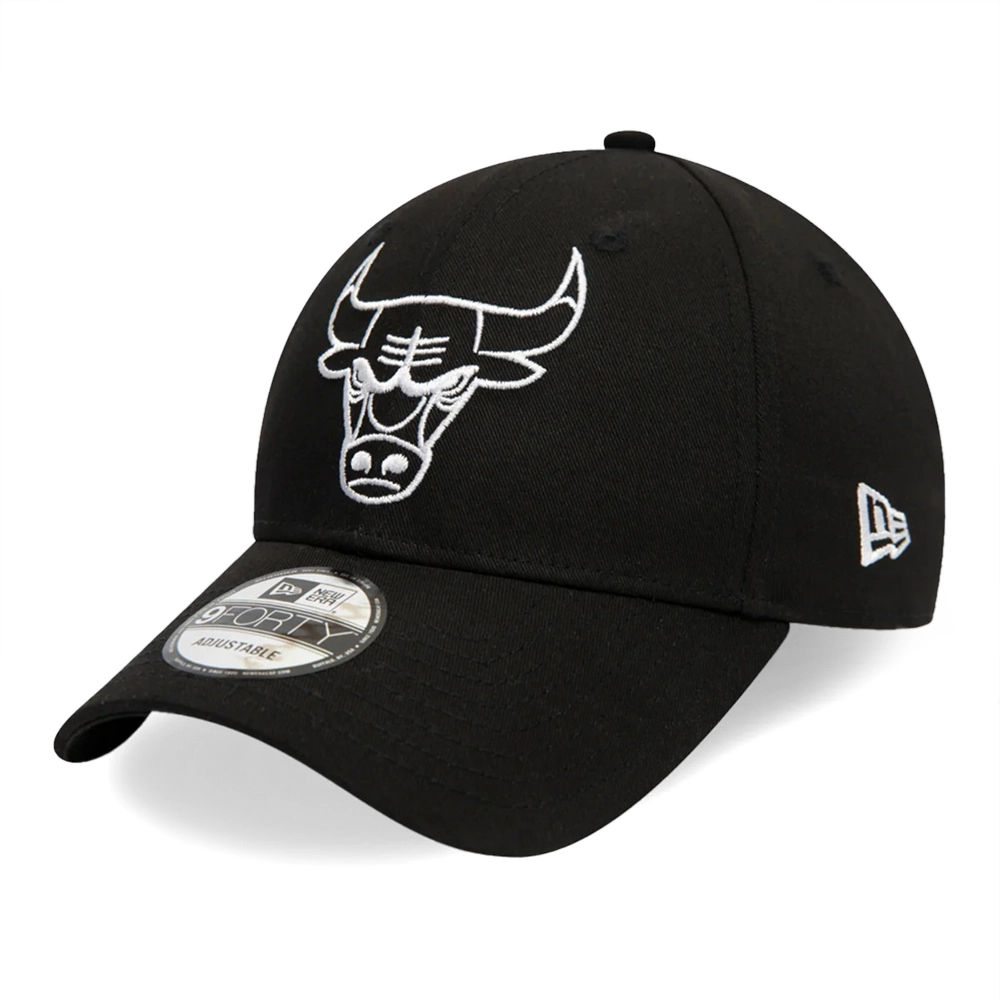 New Era - New Era Chicago Bulls Essential Outline 9Forty Cap 'Black' - NBA