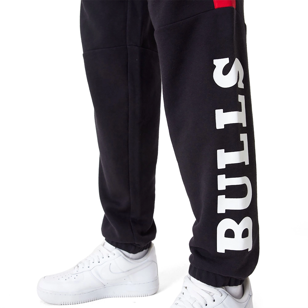 New Era - New Era Chicago Bulls NBA Colour Block Joggers 'Black' - NBA