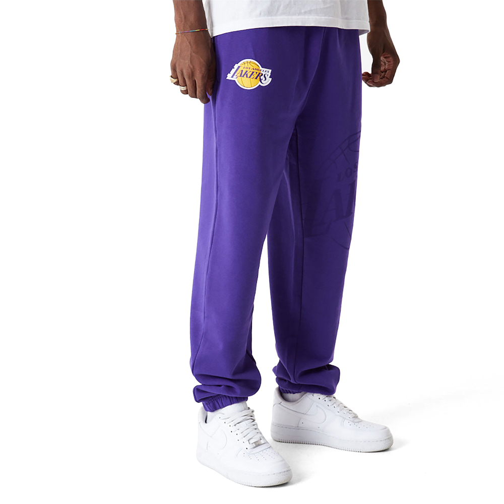 New Era - New Era Los Angeles Lakers NBA Logo Joggers 'Purple' - NBA