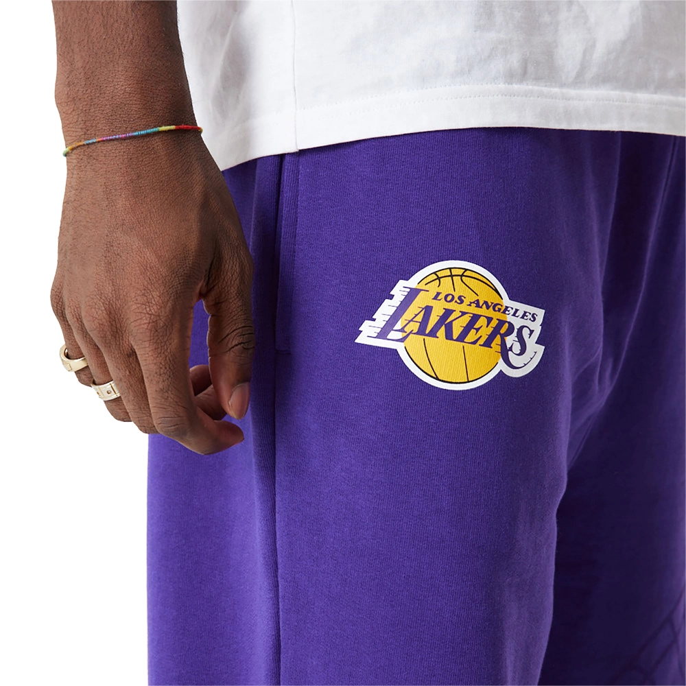 New Era - New Era Los Angeles Lakers NBA Logo Joggers 'Purple' - NBA
