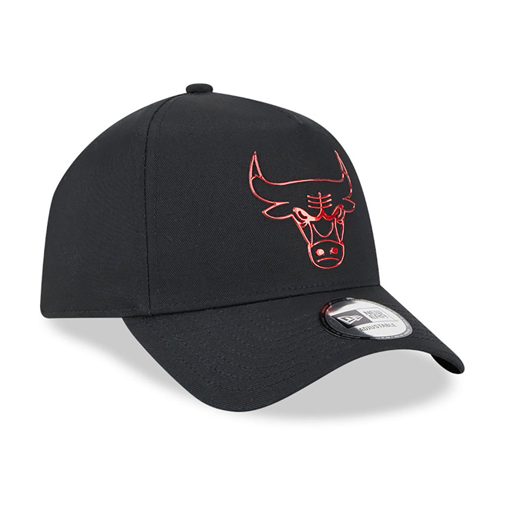 New Era - New Era Chicago Bulls Foil Pack A-Frame Trucker Cap 'Black' - NBA