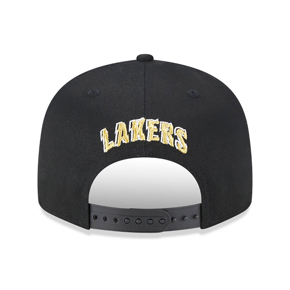 New Era - New Era Los Angeles Lakers Metallic Arch 9Fifty Snapback Cap ...