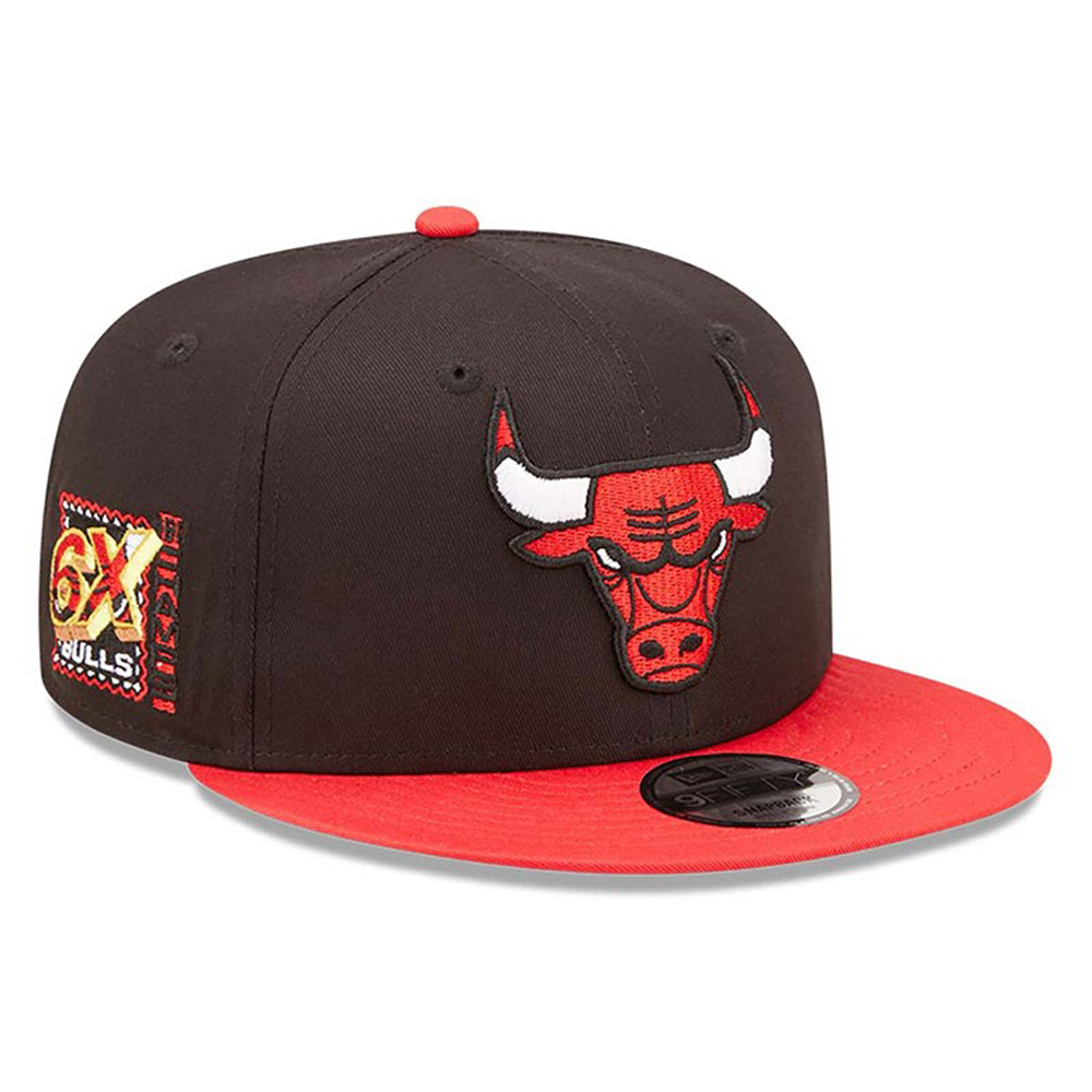 New Era - CHICAGO BULLS NBA TEAM PATCH 9FIFTY SNAPBACK CAP 'BLACK' - NBA