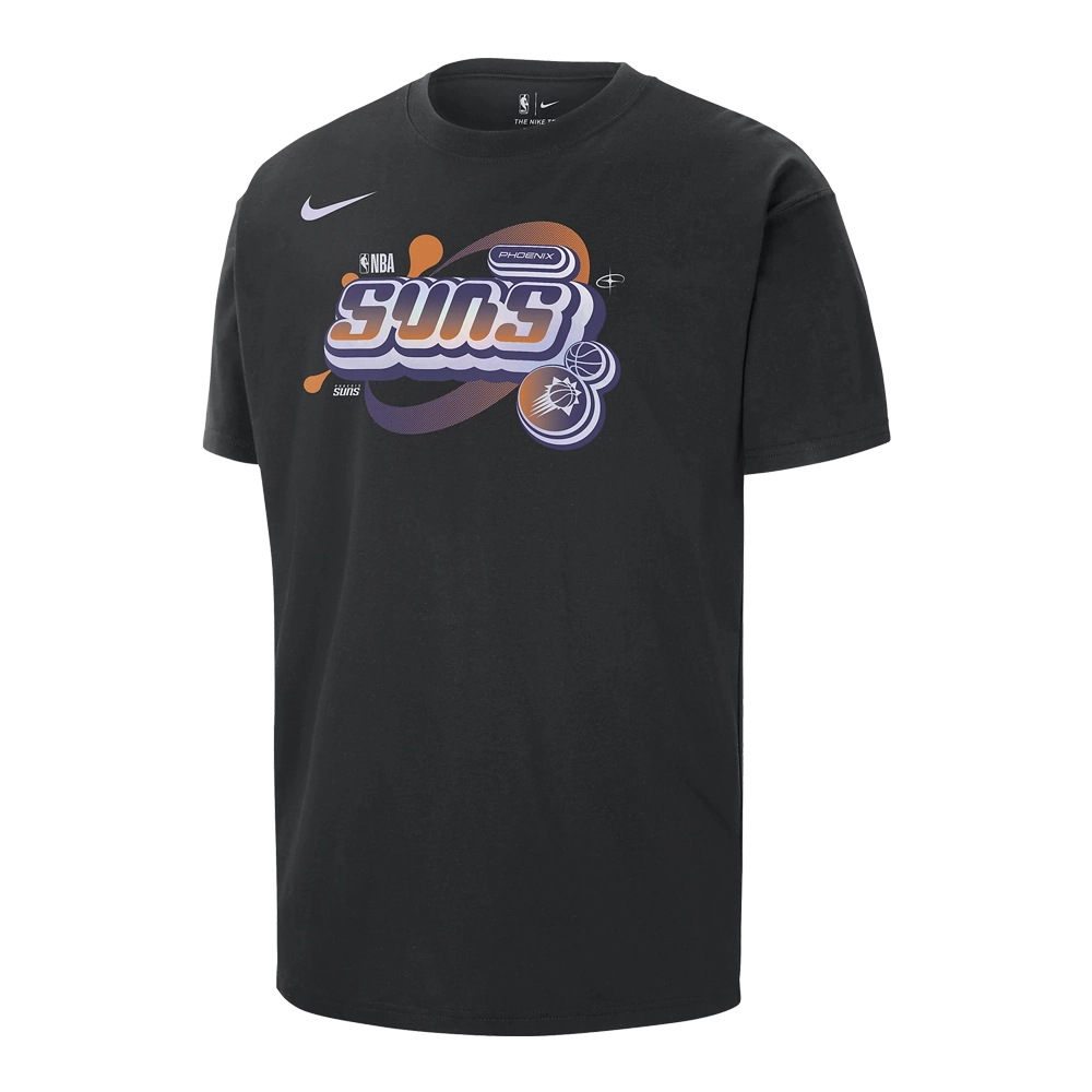 Nike - NIKE PHOENIX SUNS COURTSIDE NBA MAX90 T-SHIRT 'BLACK' - NBA