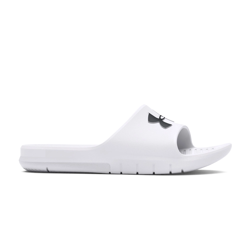 Under Armour - UA Core PTH Unisex Slides 'White' - NBA