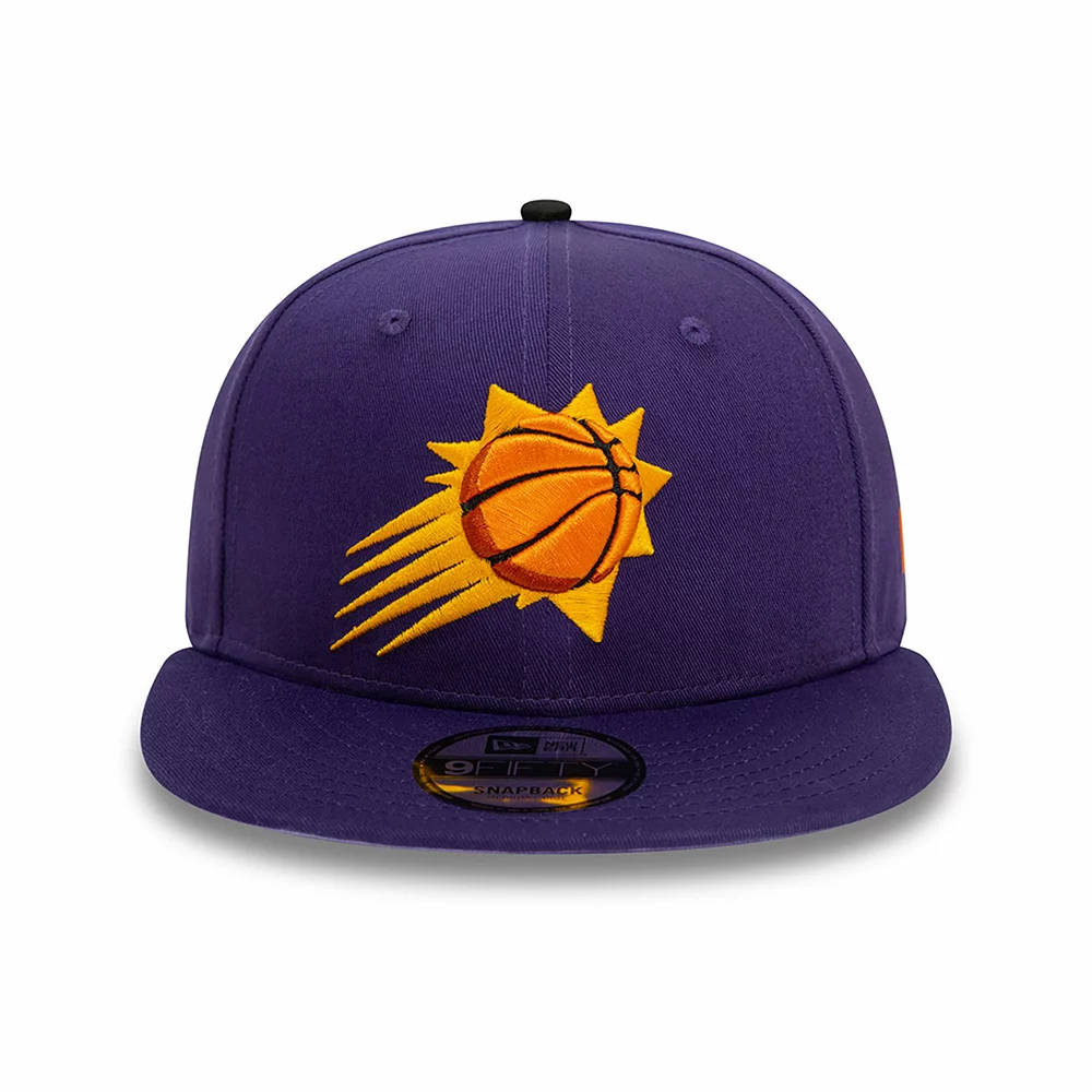 New Era - New Era Phoenix Suns NBA Rear Logo 9Fifty Snapback Cap ...