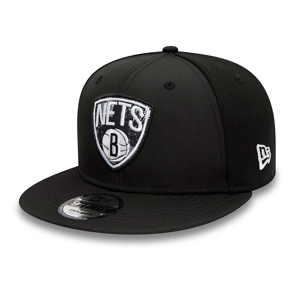 New Era - New Era Brooklyn Nets Print Infill 9Fifty Snapback Cap 'Black ...