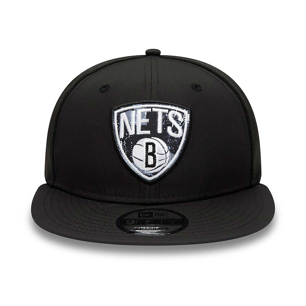 New Era - New Era Brooklyn Nets Print Infill 9Fifty Snapback Cap 'Black ...