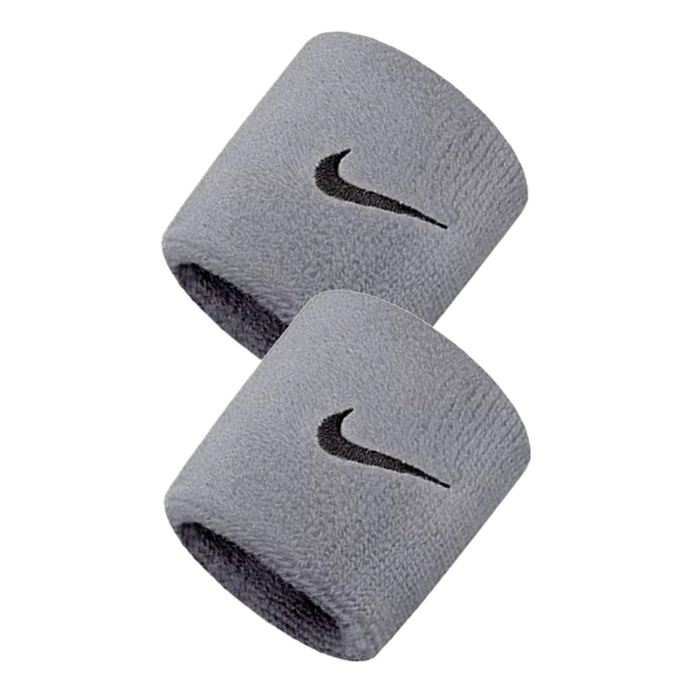 Nike - Nike Swoosh Wristband (1 Pair) 'Grey' - NBA
