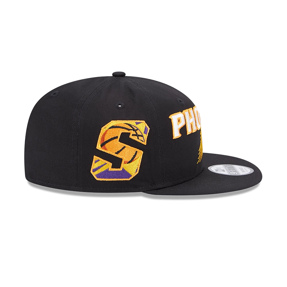 New Era - PHOENIX SUNS NBA PATCH 9FIFTY SNAPBACK CAP 'BLACK/WHITE' - NBA