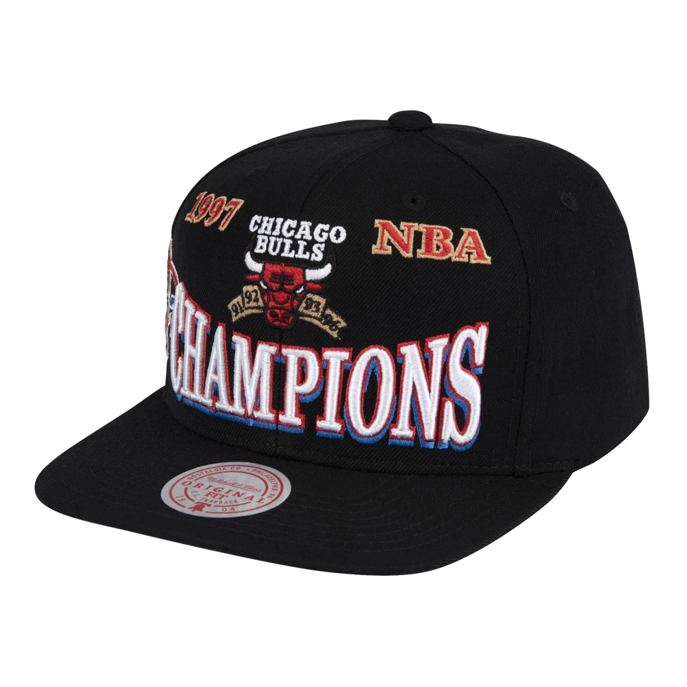 Mitchell & Ness - NBA 97 CHAMPIONS SNAPBACK HWC CHICAGO BULLS 'BLACK' - NBA