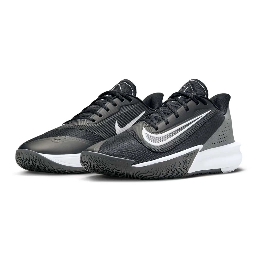 Nike - Nike Precision 7 Basketball Shoes 'Black/Grey/White' - NBA