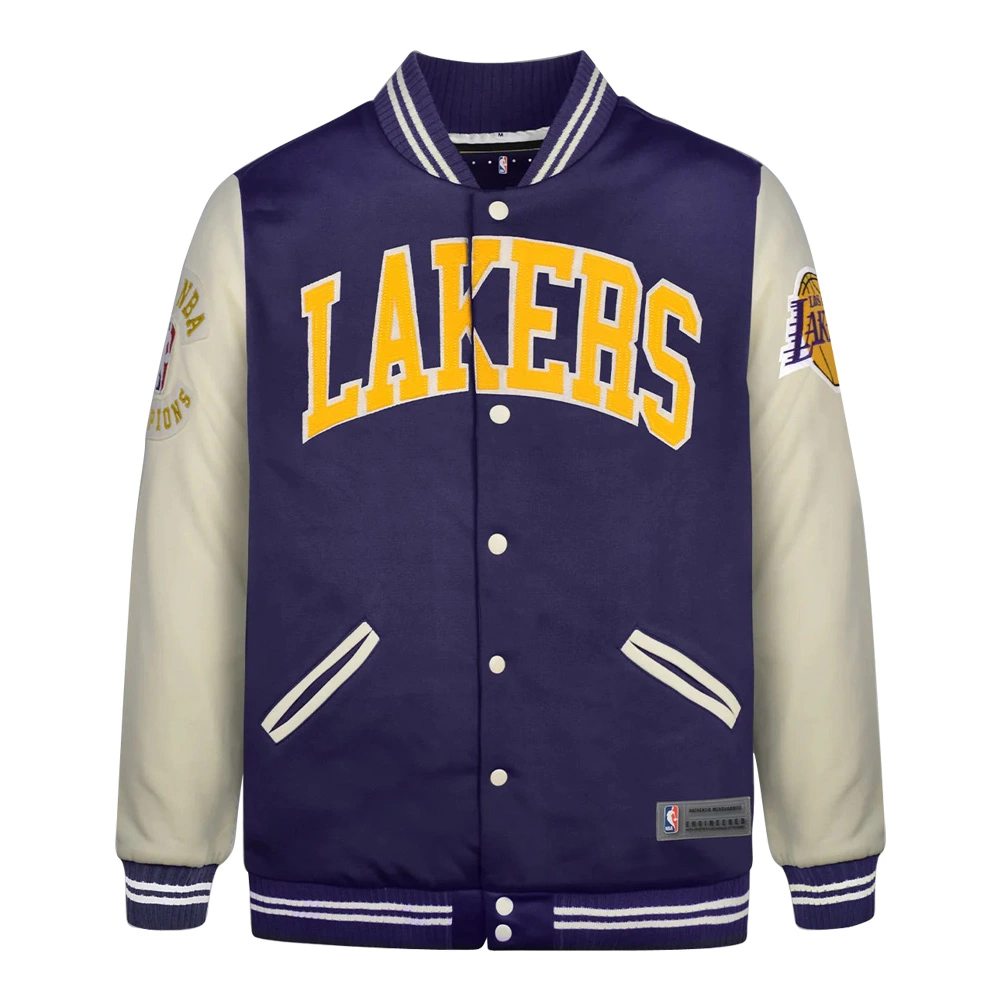 NBA - Nba Los Angeles Lakers Letterman Jacket 'Purple' - NBA