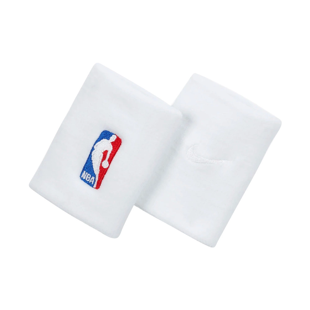 Nike - Nike NBA Dri-Fit Basketball Wristbands (1 Pair) 'White' - NBA