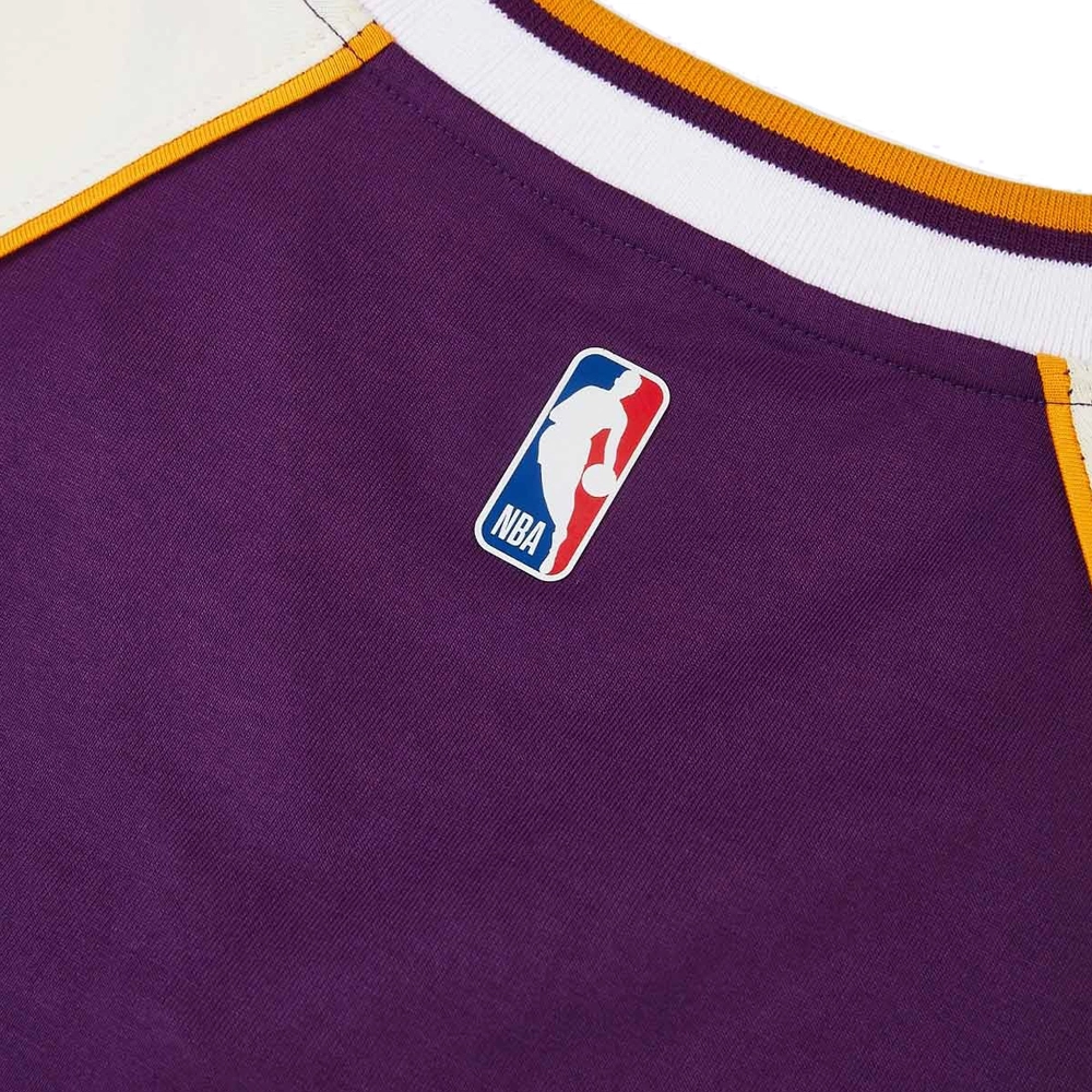 NBA - NBA Los Angeles Lakers Contrast Colour Oversized T-Shirt 'Purple ...