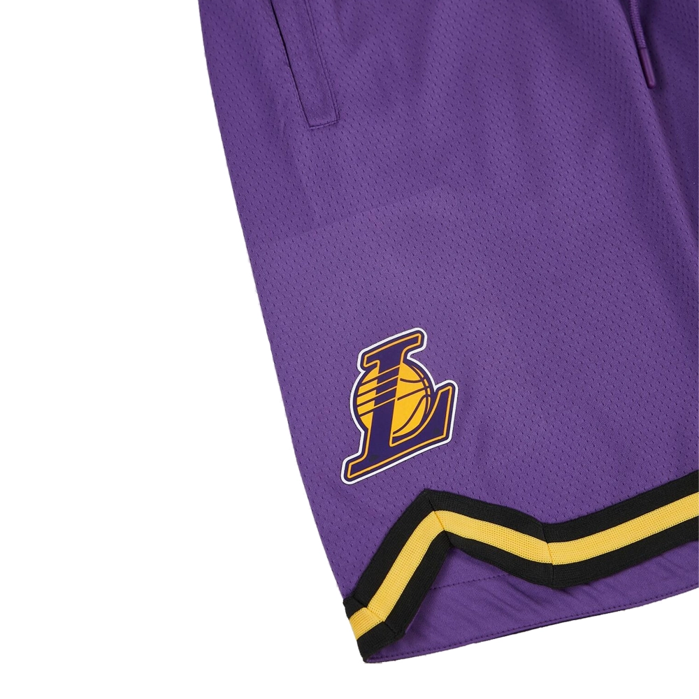 NBA - NBA Los Angeles Lakers Basketball Performance Shorts 'Purple' - NBA