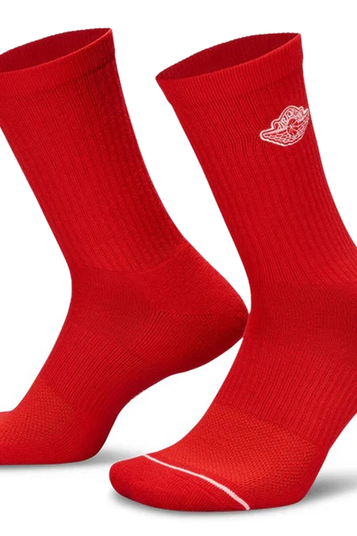Nike - Nike Jordan Everyday Cushioned Crew Socks (1 Pair) 'Red' - NBA