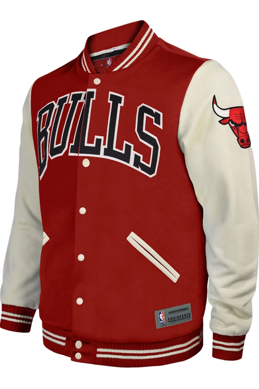 NBA - CHICAGO BULLS LETTERMAN JACKET 'RED' - NBA
