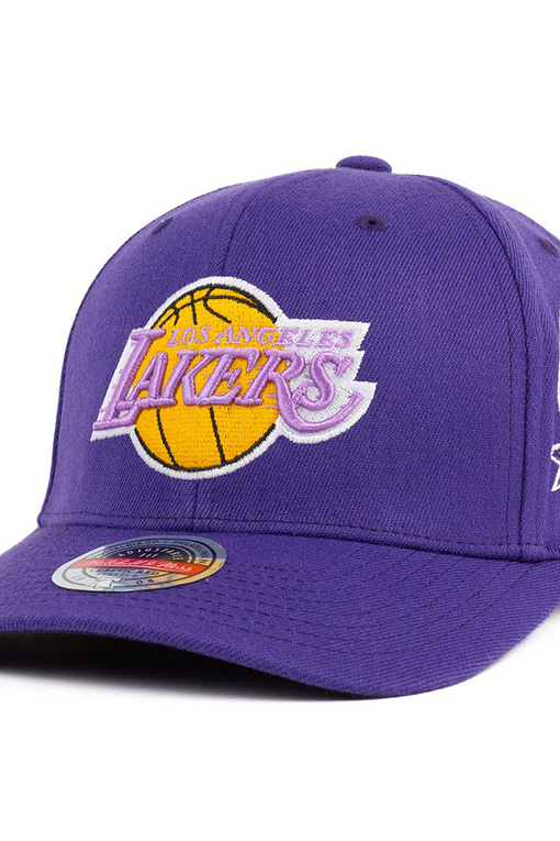 Mitchell & Ness - NBA HOME TOWN CLASSIC RED LOS ANGELES LAKERS CAP ...