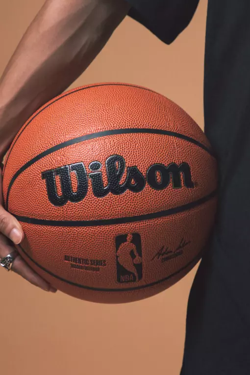 Wilson - Wilson NBA Authentic Series Outdoor Basketball Size 7 'Brown ...