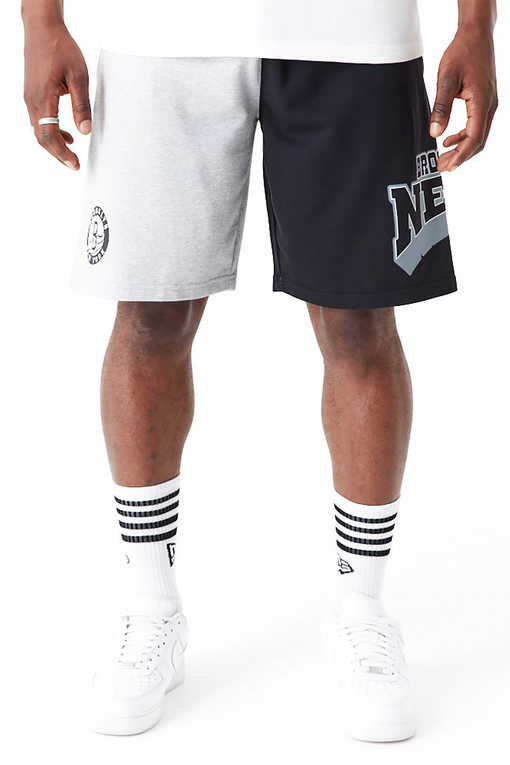 New Era - New Era Brooklyn Nets NBA Graphic Shorts 'Grey' - NBA