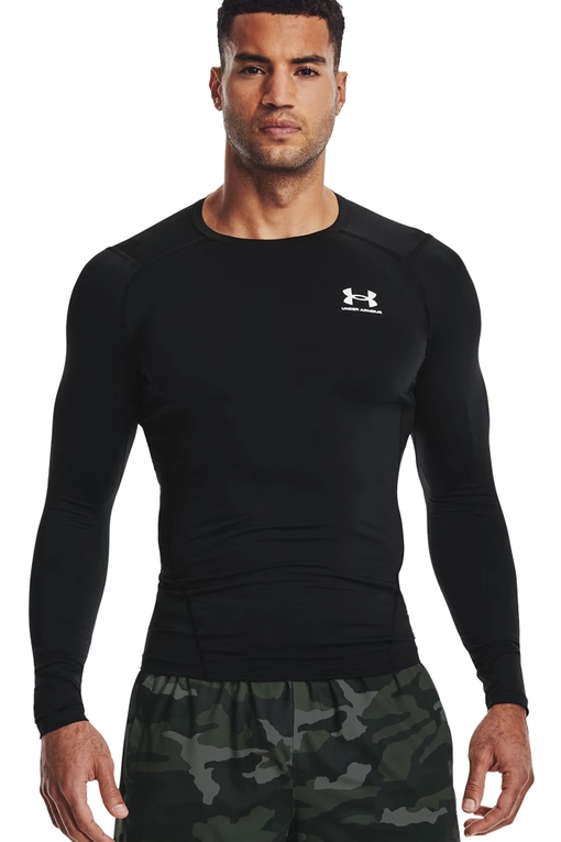 Under Armour - UA Heatgear Long Sleeve Compression T-Shirt 'Black' - NBA