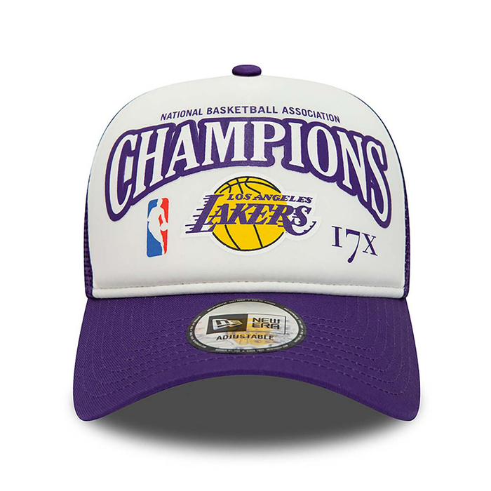 New Era - LOS ANGELES LAKERS CROWN PATCHES 9FIFTY SNAPBACK CAP 'WHITE ...