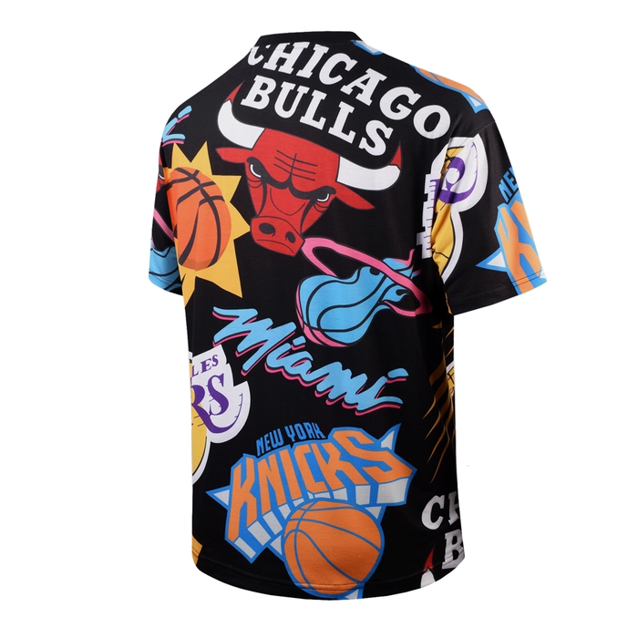 New Era - New York Knicks NBA Championship Oversized T-Shirt 'Blue' - NBA